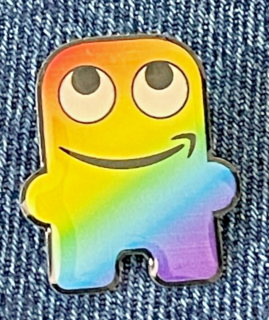 GLAMAZON PRIDE RAINBOW AMAZON PECCY PIN | eBay