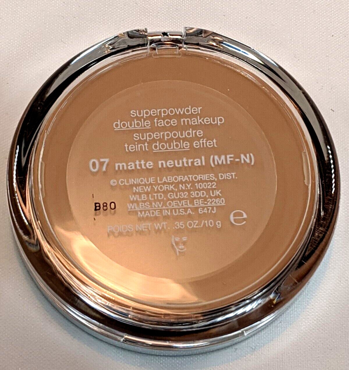 Superpowder Double Face Makeup Clinique | Saubhaya Makeup