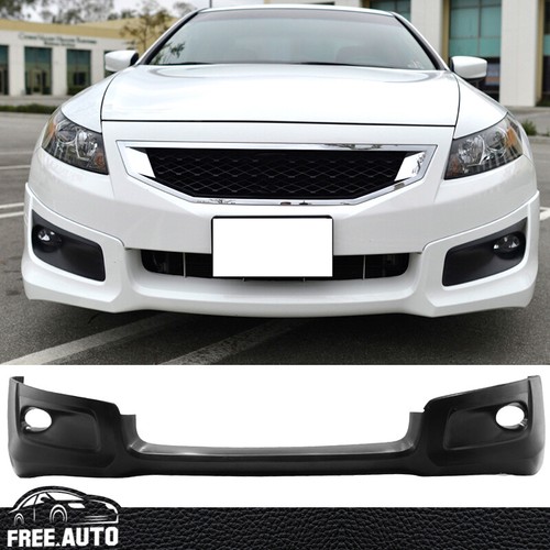 Fit For 08-12 Honda Accord Coupe HFP Style Front Bumper Lip Spoiler ...