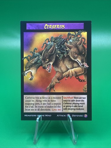 2003-10 Weird n' Wild Creatures Monsters of the Mind Cerberus B28 | eBay