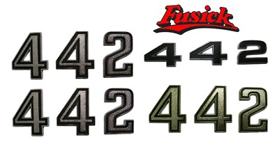 1971 Olds Cutlass 442 Emblem Set Grille Fenders Trunk | eBay