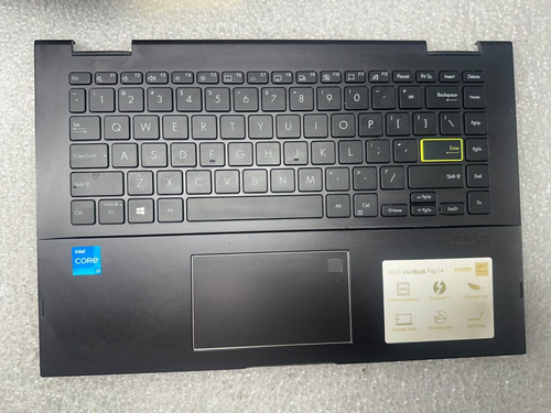 ASUS VivoBook 14 TP470E Palmrest Keyboard 13N1-BXA0501 13NB0S11AP0101 ...