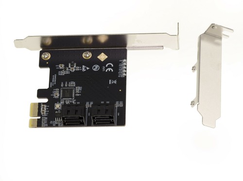 Controleur PCIE SATA 6GB 4 PORTS - support AHCI UEFI pour SSD et HDD ...