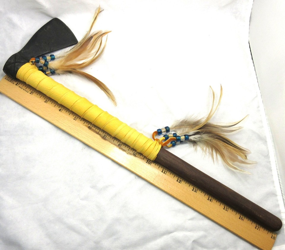 Native American Tomahawk, War Club, Cherokee Made, Battle Axe ...