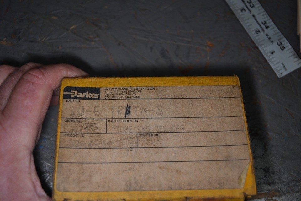 170397 New-No Box, Parker 10-6 TRTX-S Lot-24, Tube End Reducer Insert 3 ...
