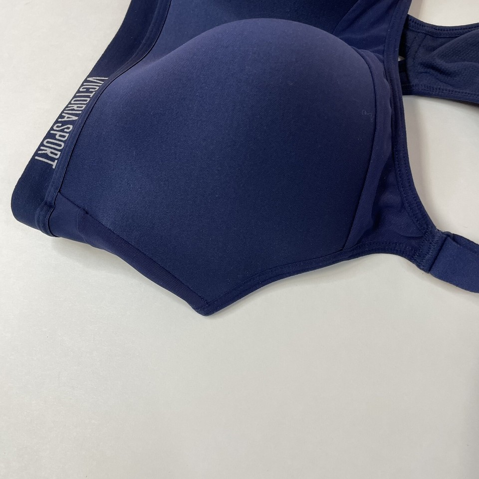Victorias Secret 32DD Incredible Lightweight Max Sports Bra Solid Blue ...