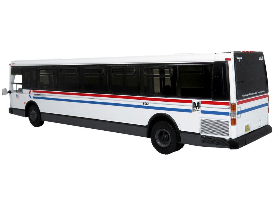 Iconic Replicas 1980 Grumman 870 Advanced Transit WMATA Metro Bus 1/87 ...