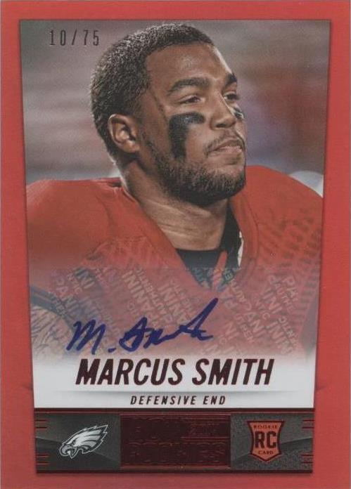 2014 Panini Hot Rookies - Rookie Marcus Smith #403 Rookie Signatures ...