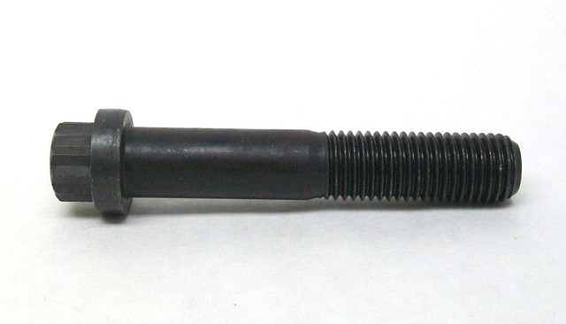 (1) NEW 1-8 X 5 1/2" 12 POINT FLANGE CAP FERRY SCREW PLAIN STEEL FREE ...