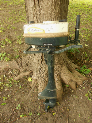 VINTAGE SEARS TED WILLIAMS 7.5 HP OUTBOARD BOAT MOTOR - ENGINE -PICK UP ...