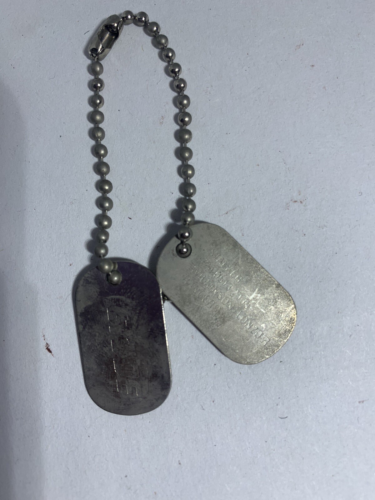 GI JOE Dog Tags FOR 12" ACTION FIGURE 1/6 SCALE 1:6 21st Century LT | eBay