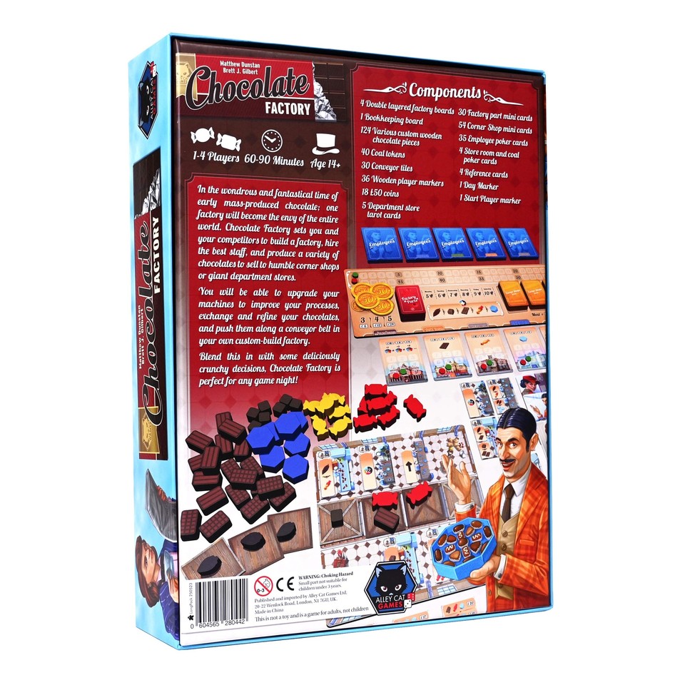 Alley Cat Games Chocolate Factory | eBay