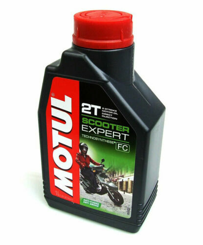 Motul Scooter Expert 2T Semi-Synthetic Oil Injection/Premix 2-Stroke ...