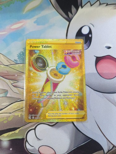 Pokémon TCG Power Tablet Fusion Strike 281/264 Holo Secret Rare | eBay ...