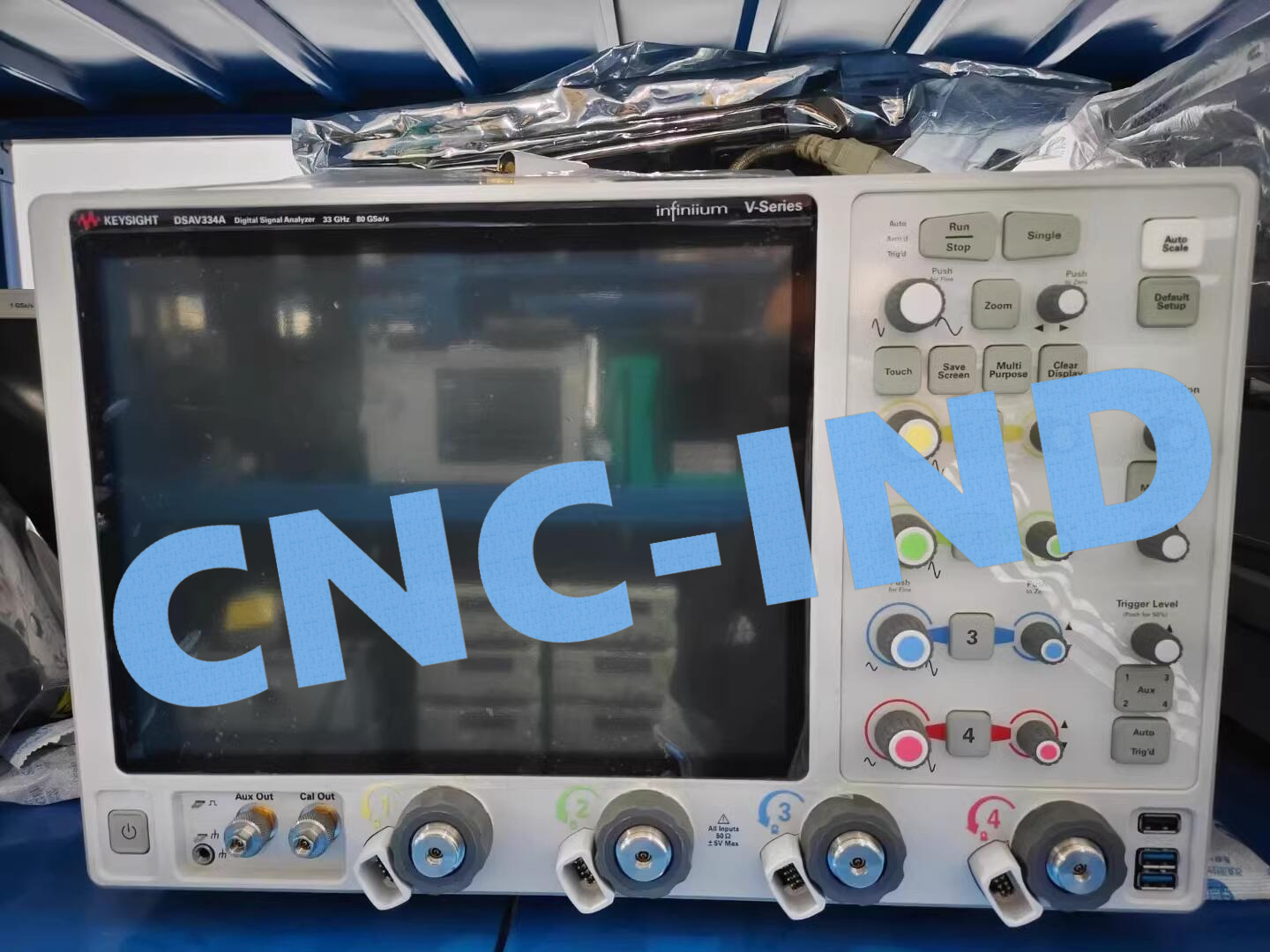 1PCS KEYSIGHT DSAV334A Used Oscilloscope 80G 33Ghz # DHL | eBay