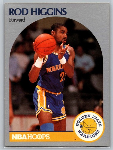 Rod Higgins 1990-91 Hoops BASKETBALL #114 Golden State Warriors | eBay