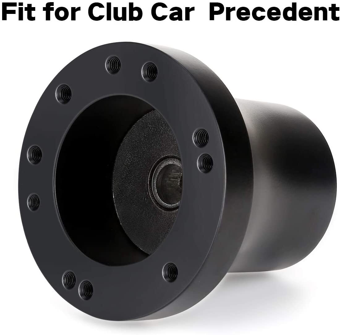 Black Club Car Golf Cart Steering Wheel Adapter for Precedent/Tempo ...