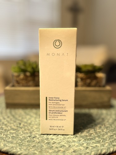 New! MONAT Inner Force Restructuring Hair Serum FULL SIZE- SEALED 16 ml ...