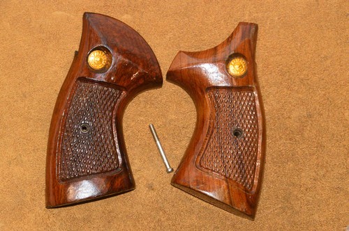 USED FACTORY TAURUS 66 OLDER MEDIUM FRAME REVOLVER WOOD GRIPS PRE-80'S ...