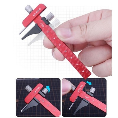 Equidistant Parallel Scriber Ruler Model Hobby Craft Tool For Gundam ...