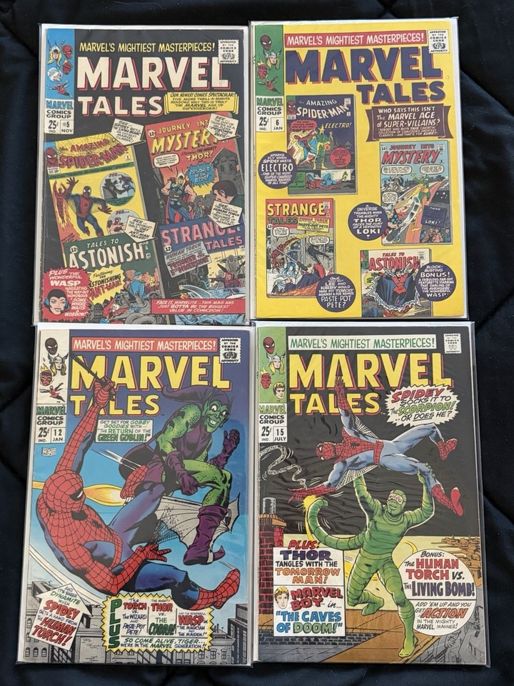 Marvel Tales Lot Of 48 Comics Mid To High Grade *SILVER AGE* LIST IN ...