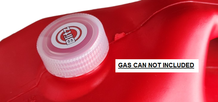 BLITZ GAS CAN CAP "only fits Blitz & GOTT RUBBERMAID Brand Gas Plastic ...