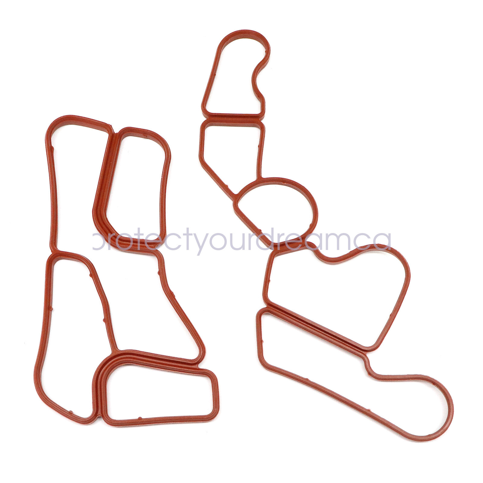 Fits Mercedes-Benz W211 Engine Oil Filter Housing+Oil Cooler Gasket ...