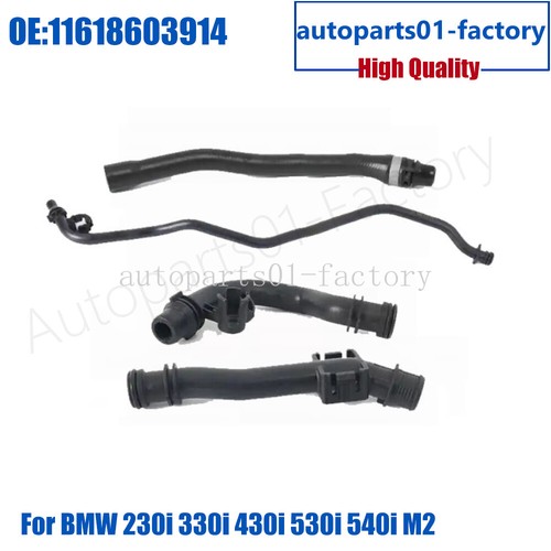 Set of 4PCS Engine Intake Manifold hose for BMW 230 330 430 530 740 X3 ...