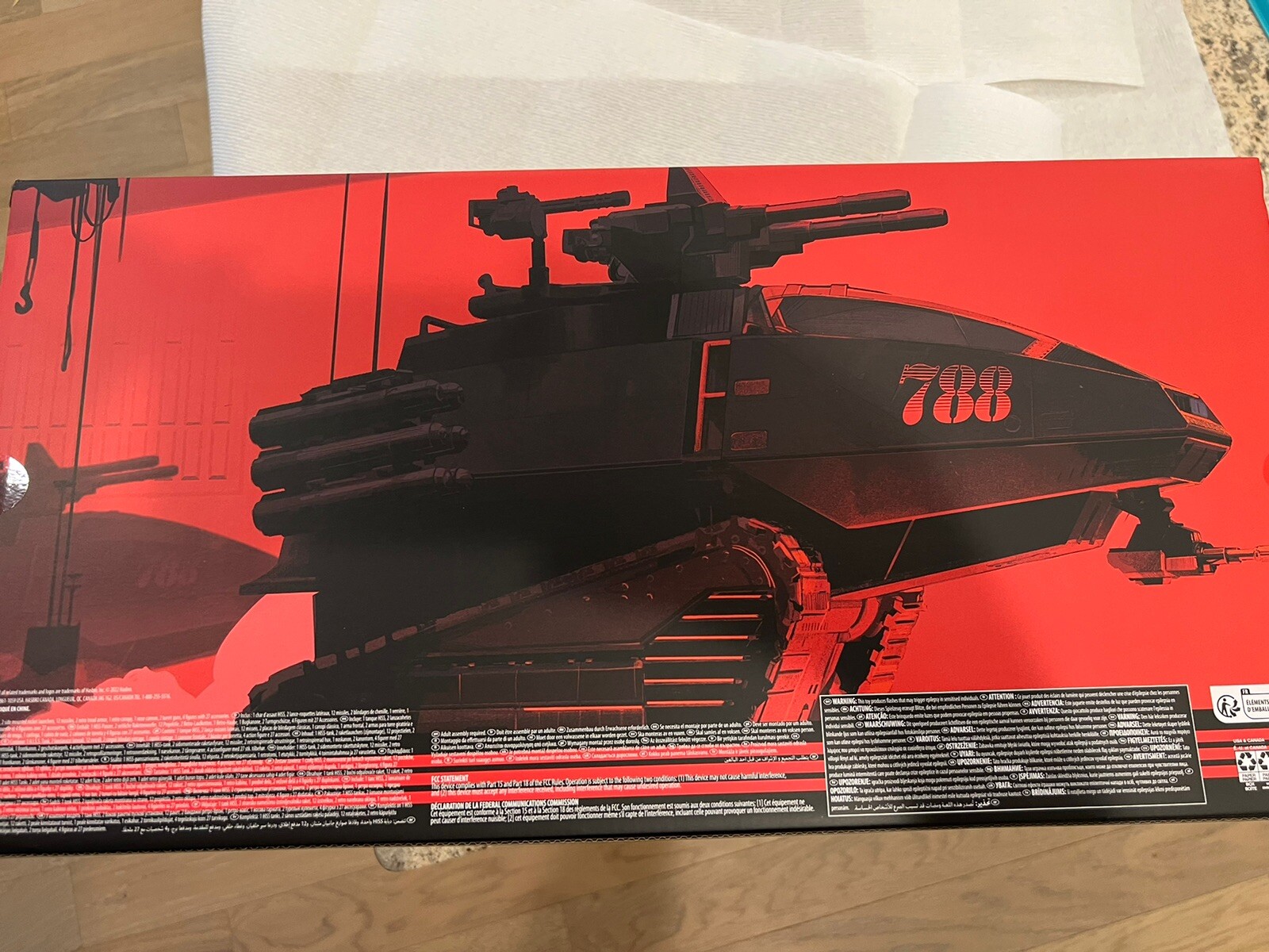 GI JOE Classified HASLAB Cobra HISS Tank 100% With All Figures - Both ...