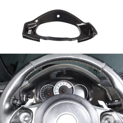 Real Carbon Fiber instrument cluster Trim For Toy@ta GT86 FR-S SUBARU ...