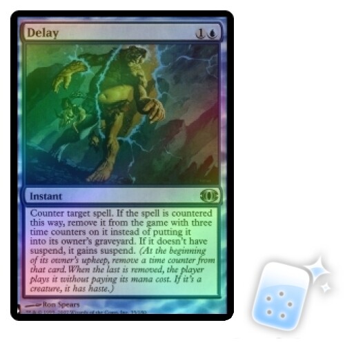 FOIL DELAY Mystery Booster/the List Magic MTG MINT CARD | eBay