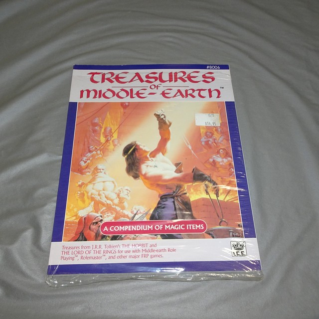 Treasures of Middle-earth MERP Ice Tolkien Game Tome Magic Compendium ...