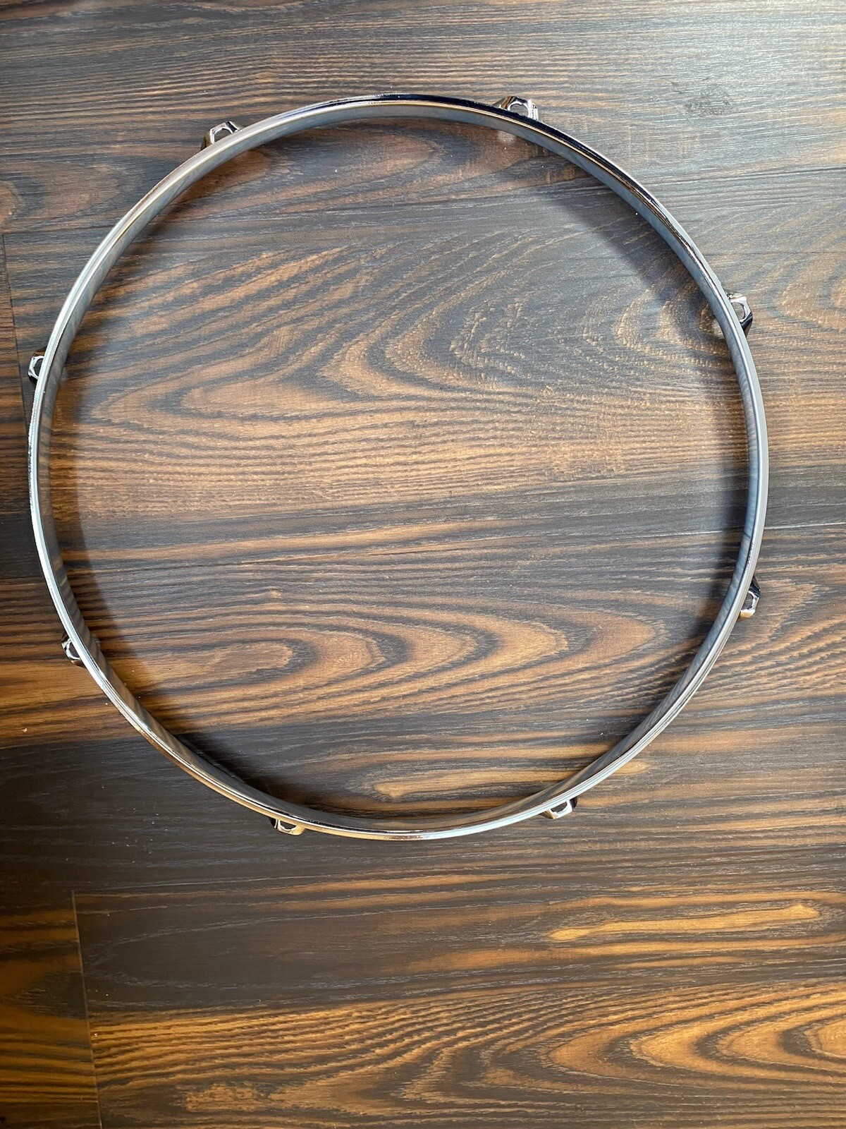 14” 8 Lug Snare Side Triple Flanged Drum Rim 2.3mm Chrome New! | eBay