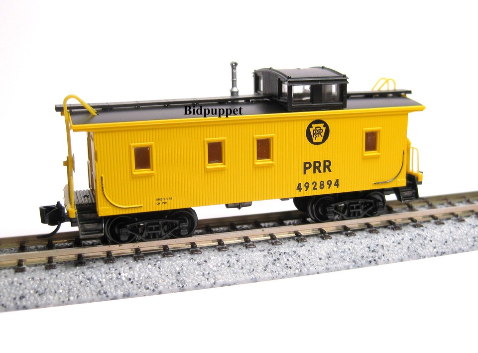 PRR Pennsylvania 34' Wood Sheathed Caboose Micro-Trains MTL #051 00 370 ...