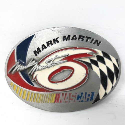 VTG Nascar Mark Martin 6 Belt Buckle Great American Buckle Company ...