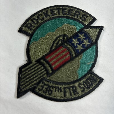 USAF 336th Fighter Squadron Subdued Patch Seymour Johnson AFB F-15 | eBay