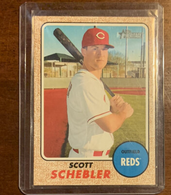 2017 Topps Heritage Scott Schebler #233 | eBay