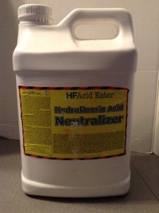 HF ACID Eater HYDROFLUORIC ACID NEUTRALIZER Liquid Safety Clean up 2.5 ...