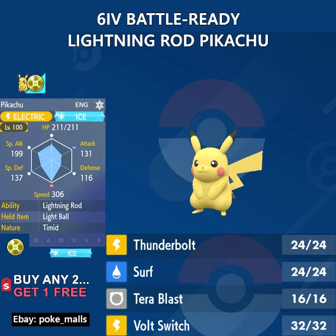 Pikachu Lightning Rod