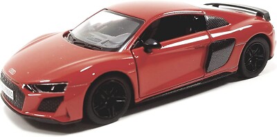 Kinsmart Audi R8 2020 Fire Engine Red Hardtop 1/36 Scale Diecast Car | eBay