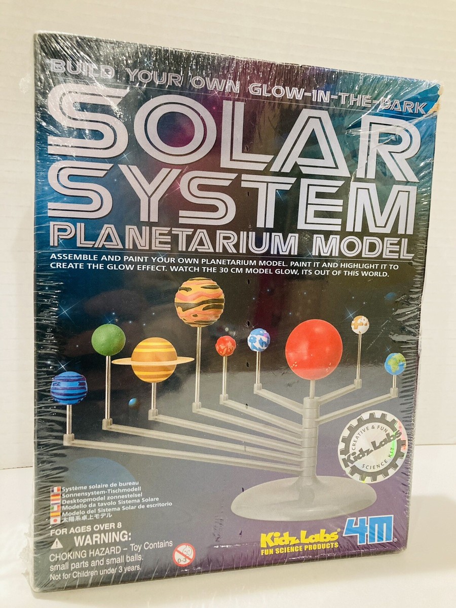 Solar System Planetarium Kit - Glow In The Dark Build-Your-Own Model ...