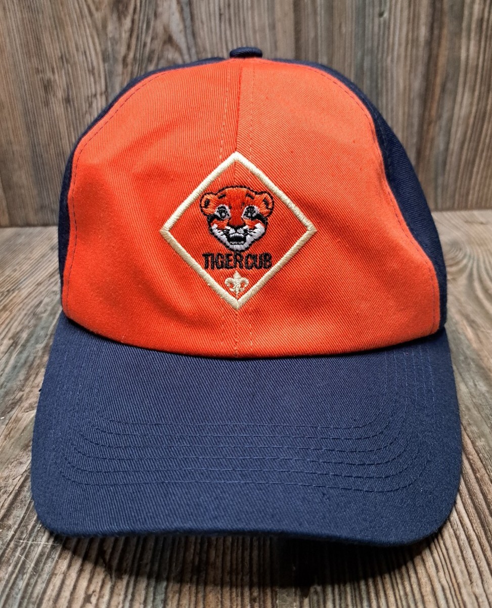 Vintage Boy Scouts Tiger Cub Baseball Cap Hat pre-owned | eBay
