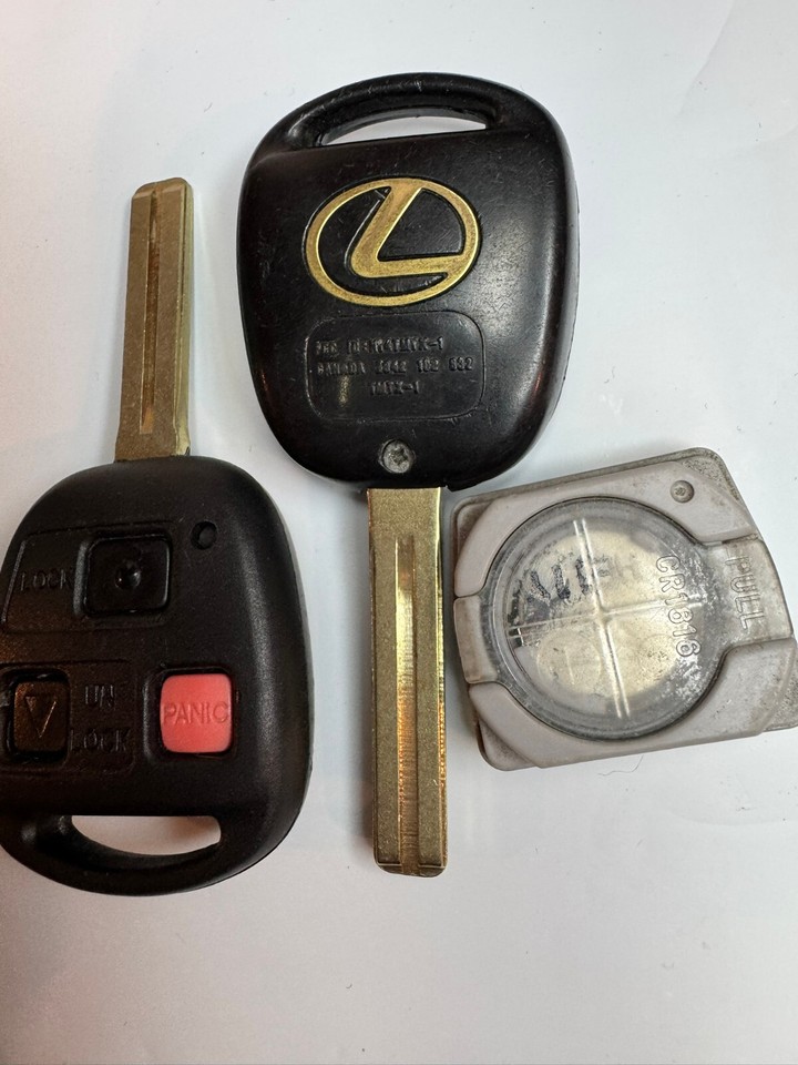 OEM Lexus RX300 1999-2003 3-Button Remote Head Key N14TMTX-1 4C ...