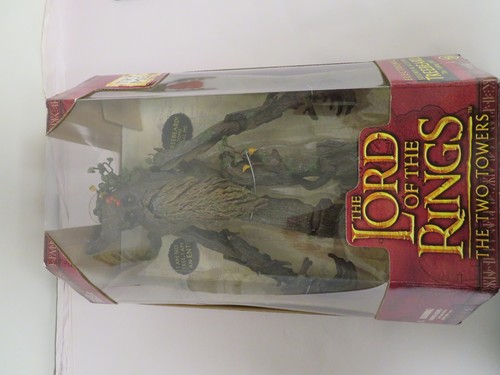 TOY BIZ Lord Of The Rings TREEBEARD Talking ENT 15" Figure TWO TOWERS ...