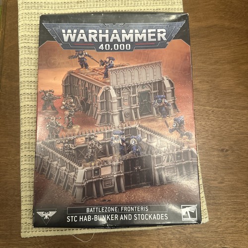 WARHAMMER 40K 40,000 BATTLEZONE FRONTERIS STC HAB-BUNKER AND STOCKADES ...