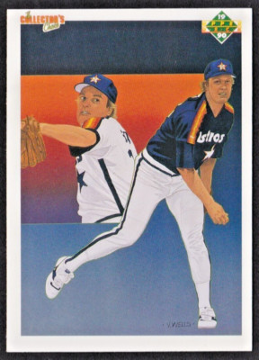 1990 Upper Deck #88 Mike Scott & Houston Astros Team Checklist FREE ...