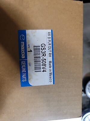 2009-2013 Mazda 6 OEM Front Passenger Door Black Out Tape GS3R-508V4 | eBay