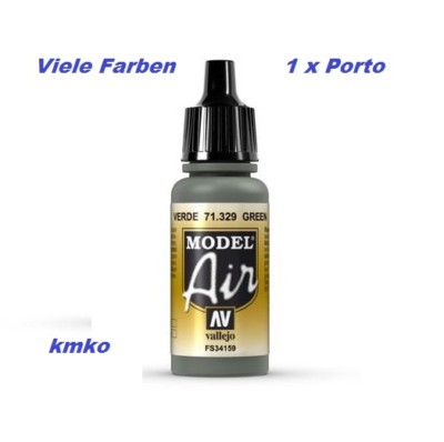Vallejo Model Air MA 329 71.329 FS34159 Green 17ml | eBay.de