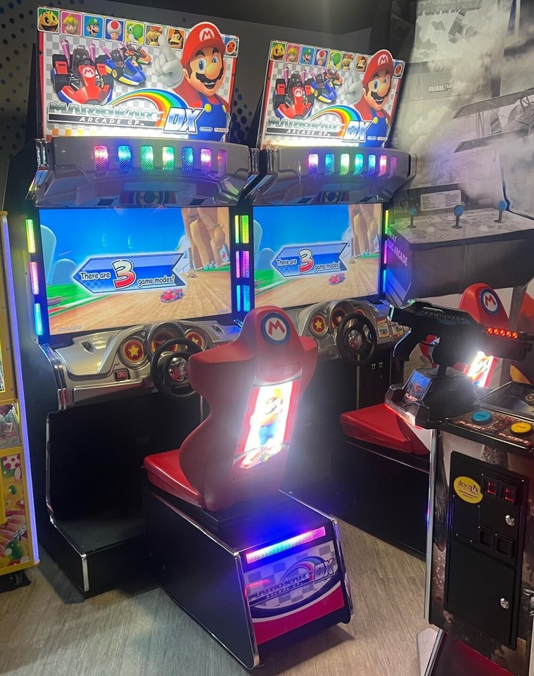 MARIO KART GP DX ARCADE MACHINES (PAIR) by NAMCO (Excellent) *RARE* | eBay