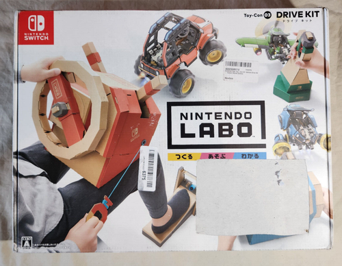 Nintendo Labo Toy-Con 03: Vehicle Kit - Japan. Version, Open Box Never ...
